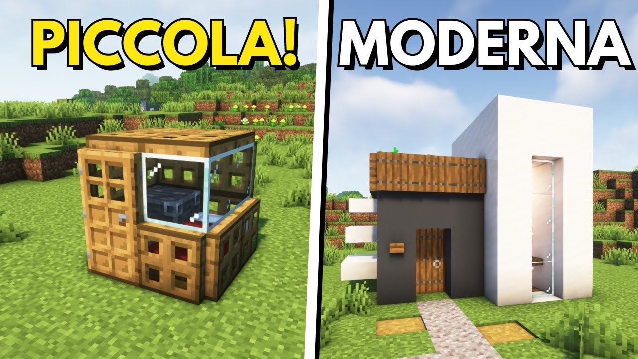 3 Case Per Iniziare In Minecraft! - YouTube