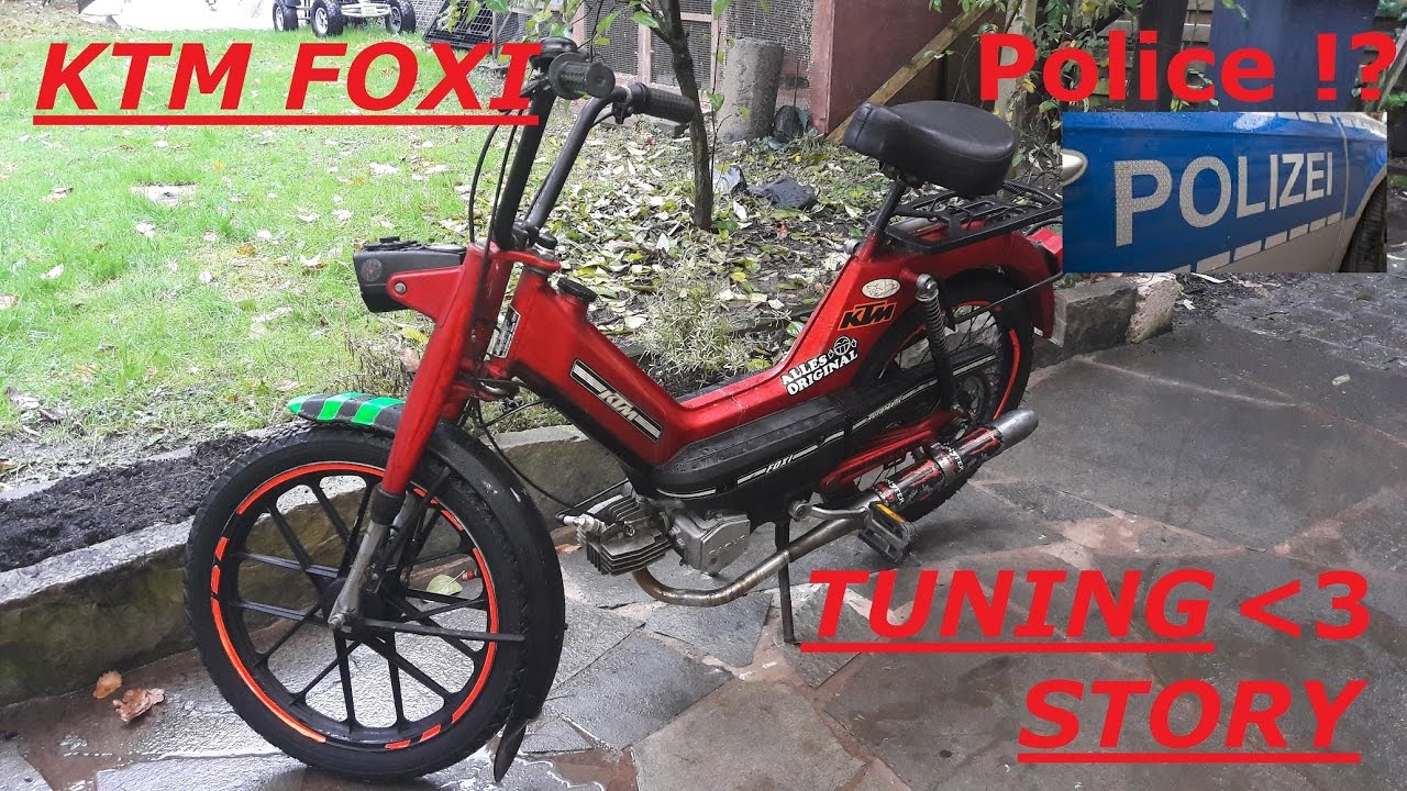 Mofa Tuning / KTM FOXI Tuning Story - YouTube