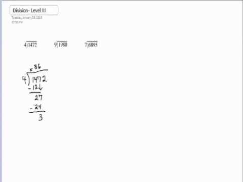 Haitian Creole Math Tutorials(Videyo Matematik an Kreyol) - Division ...