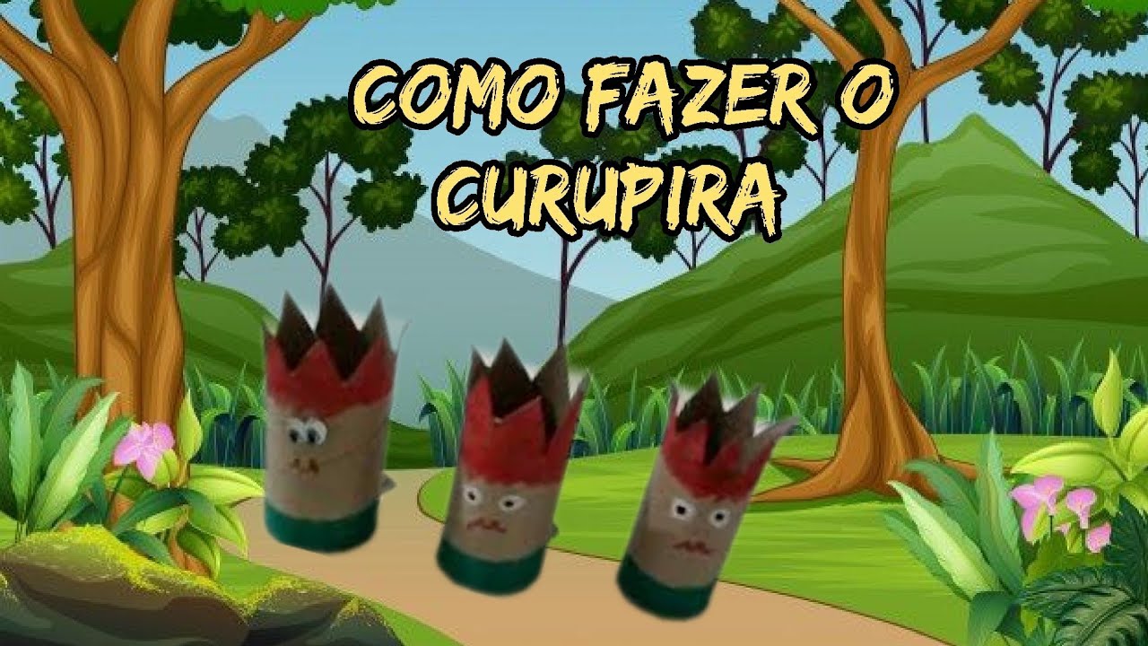 Como fazer o Curupira - YouTube
