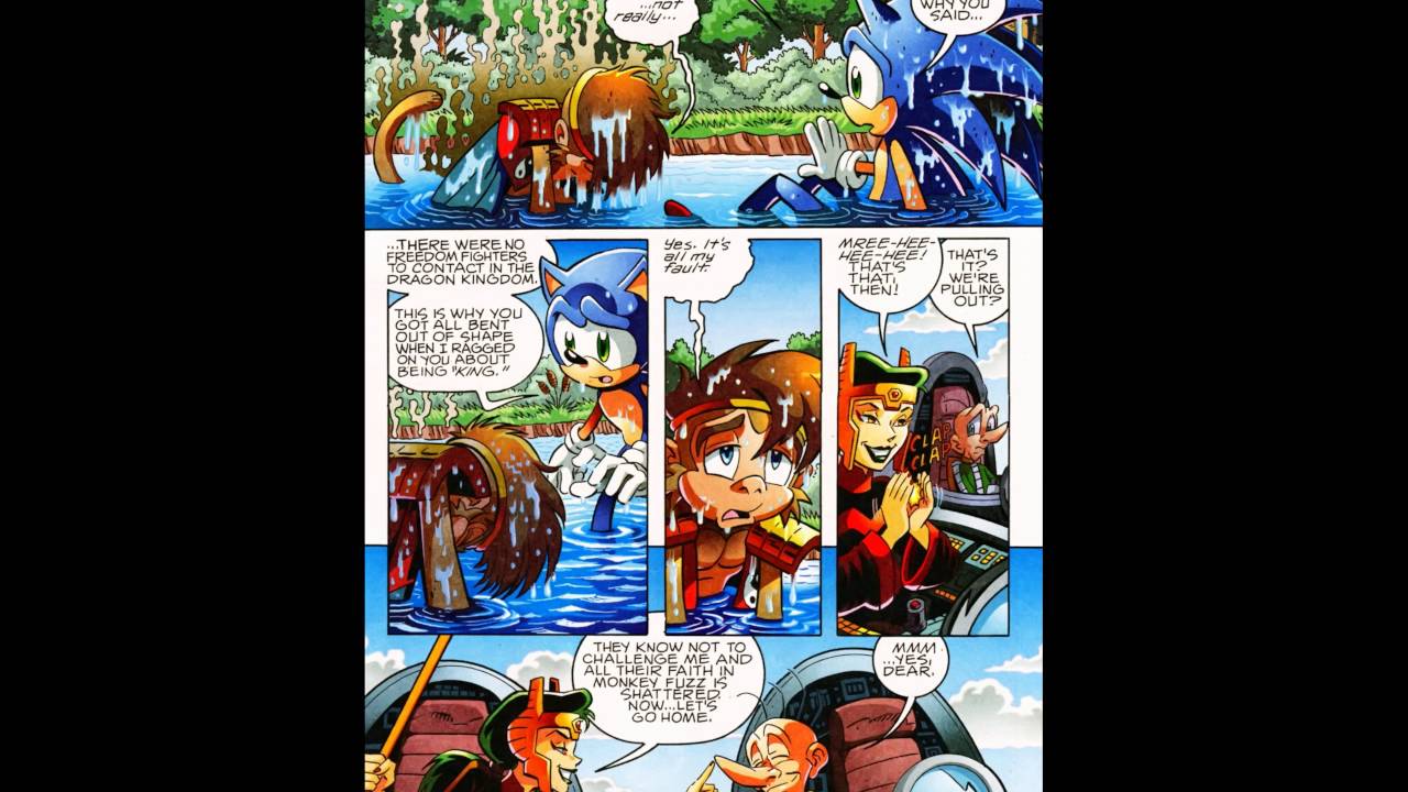 Sonic Hedgehog 204 [comic book] - YouTube
