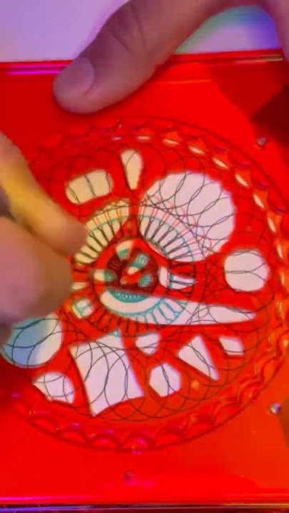 Do you enjoy this Spirograph? #asmrvideo #relaxing #spirograph # ...
