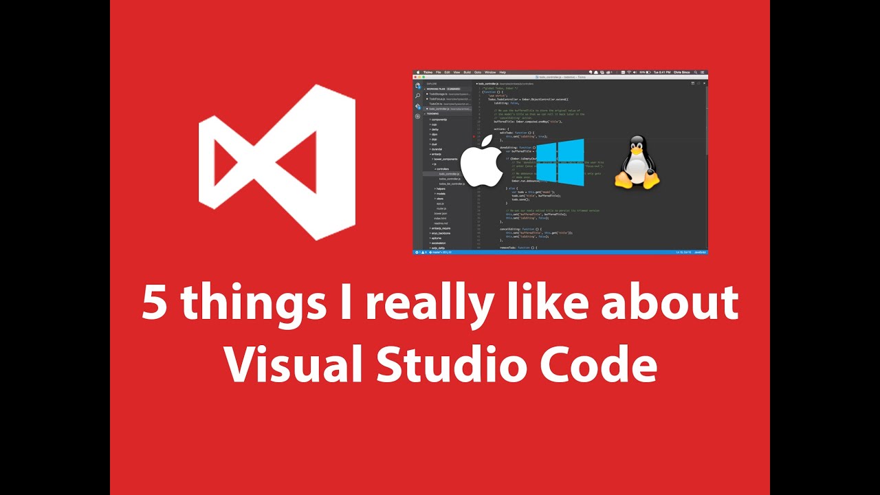 5 things I really like about Visual Studio Code - YouTube