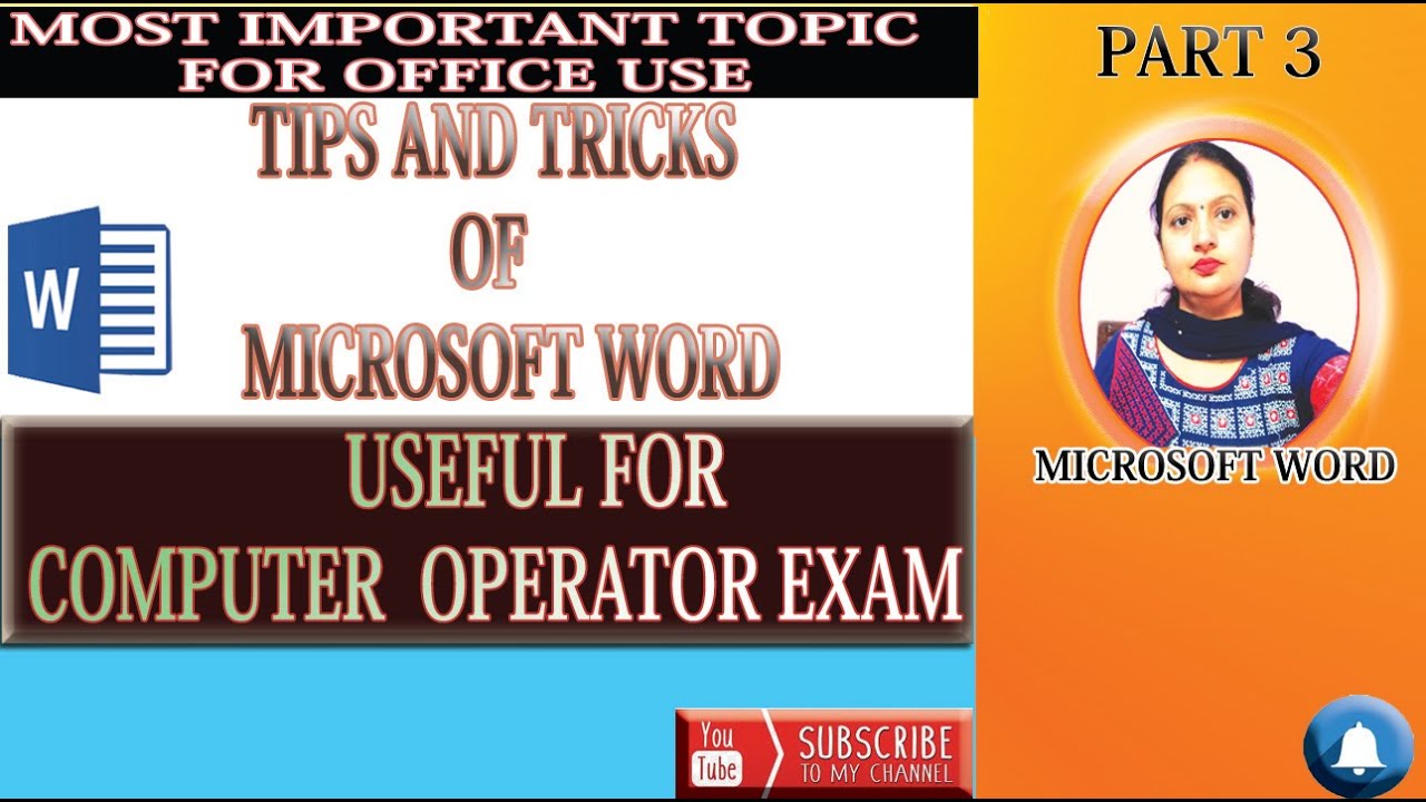 Important Tips And Tricks Of Microsoft Word Tips And Tricks Of Computer Tricks Of Ms Word