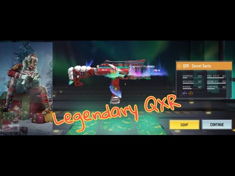 Legendary QXR CODM Draw - YouTube