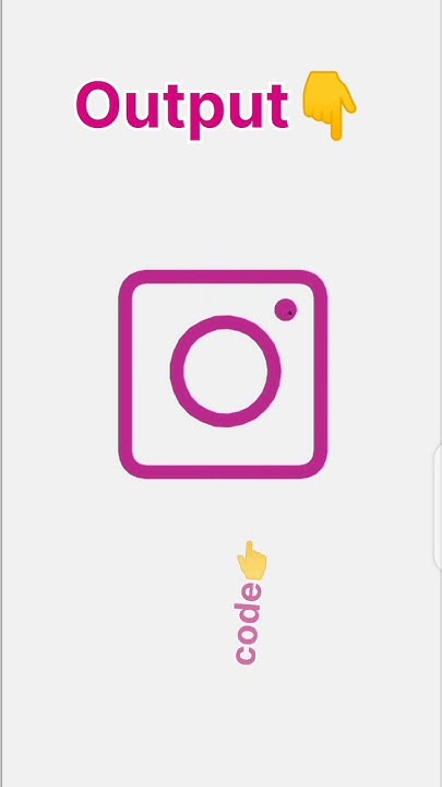 Drawn Instagram Logo In Python Turtle Graphics Python Python Coding Shorts