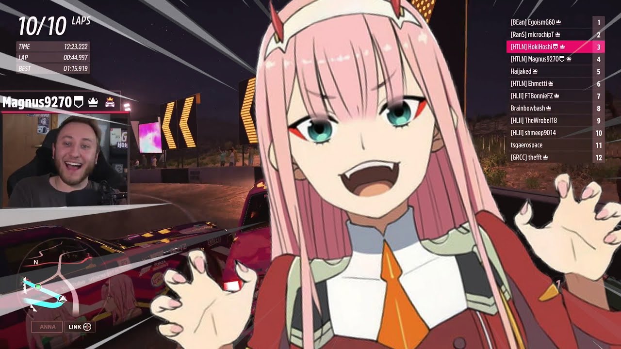 Zero Two Jump scare | HokiHoshi Stream Clip - YouTube