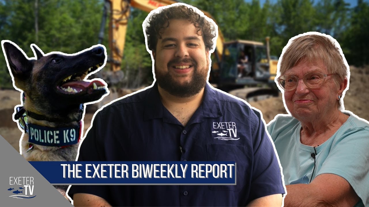Introducing K9 Bobo || The Exeter Biweekly Report - 08/01/25 - YouTube