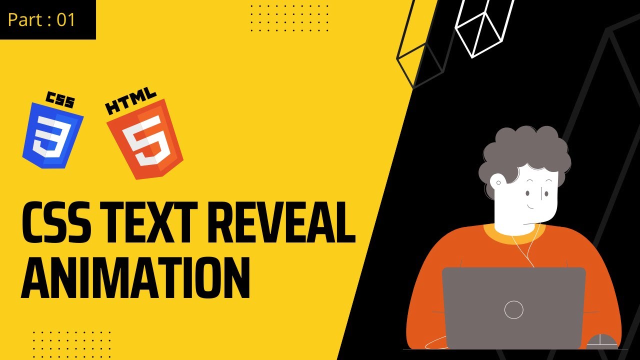 CSS Effect । CSS Text Reveal animation । CSS Effect Part: 01. - YouTube