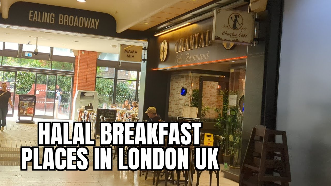 Chantal Cafe in Ealing | Halal Breakfast Places in London UK - YouTube