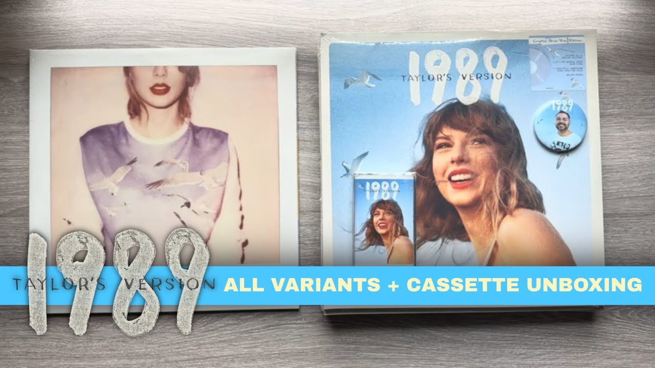 Taylor Swift 1989 (Taylor's Version) ALL VINYL VARIANTS + CASSETTE ...