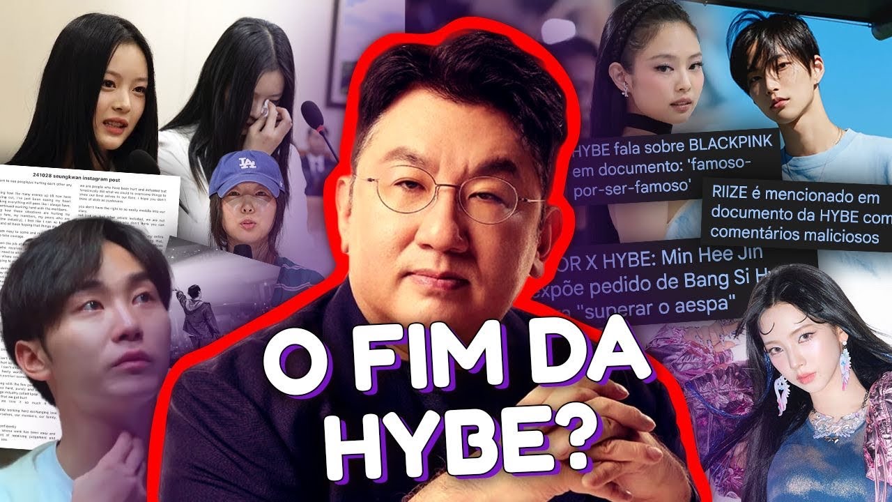 A QUEDA DA HYBE: A MAIOR FANWAR DO KPOP - YouTube