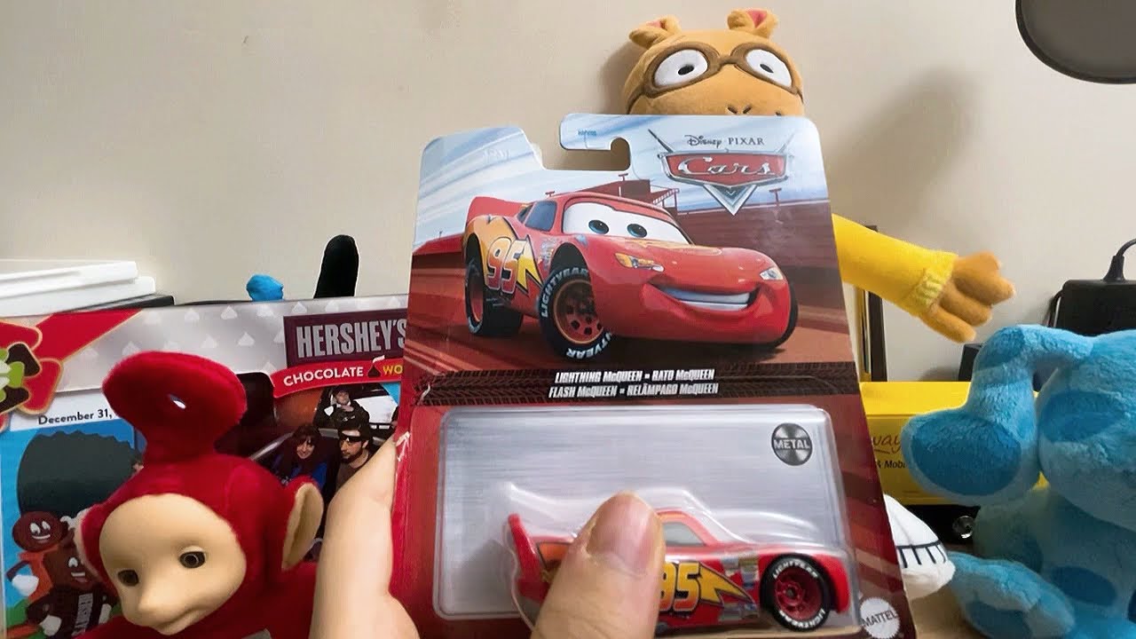 Pixar Cars Lightning McQueen Diecast Toy Unboxing Review - YouTube