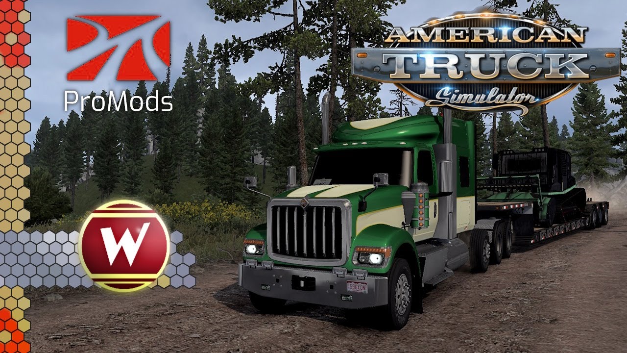 American Truck Simulator || C2C ProMods Special || In Salems Wäldern ...
