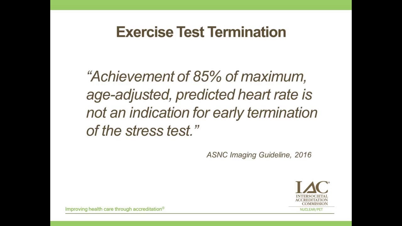 Symptom-Limited Exercise Stress Testing: Why and How - A Joint ...