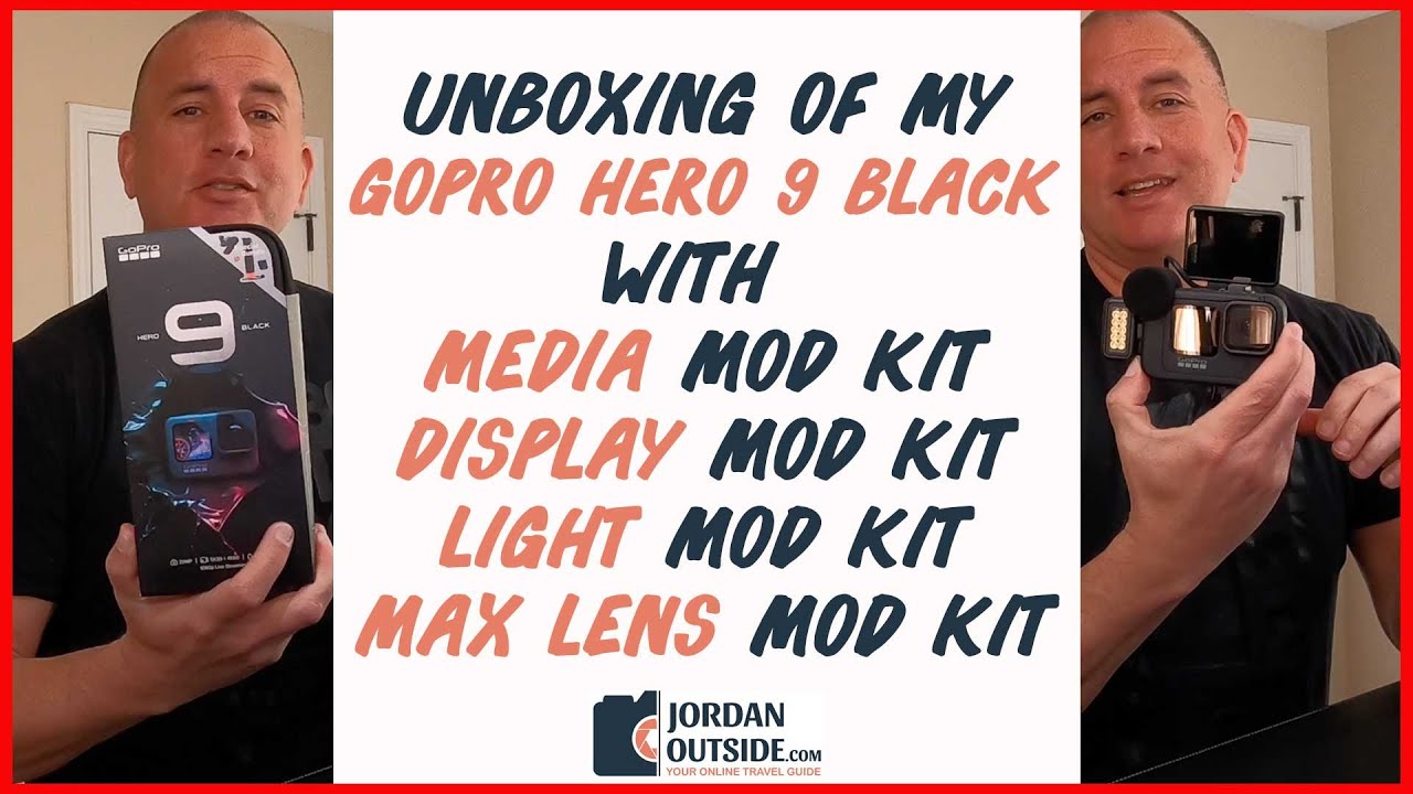 Unboxing my new GoPro Hero 9 Black with the Media Mod Kit, Display Mod ...