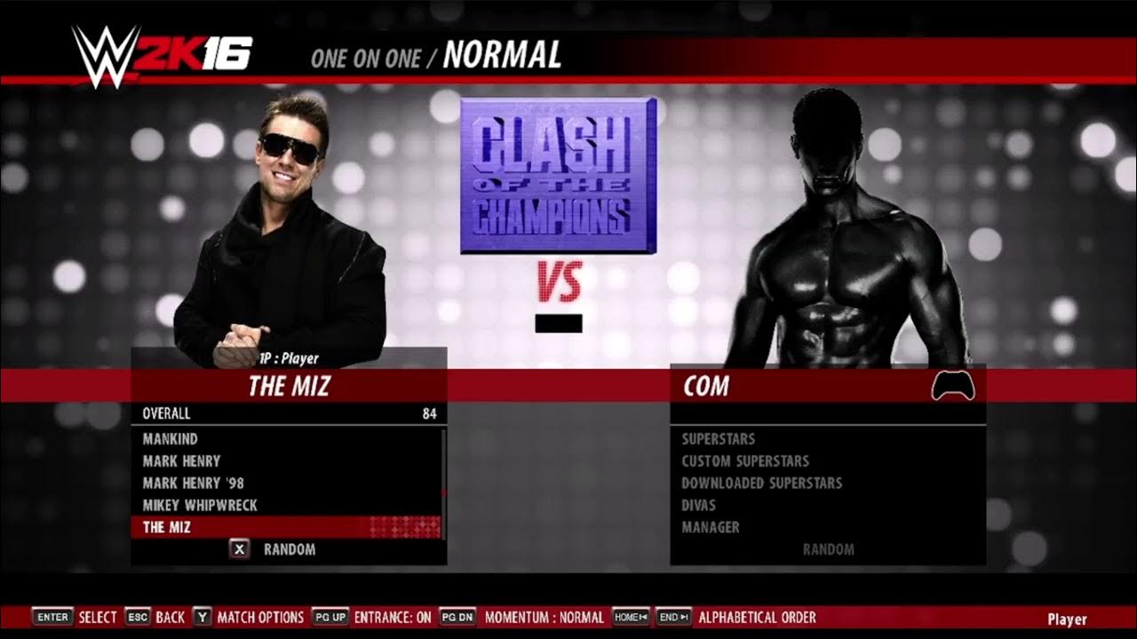 WWE 2K16 Full roster including All DLC + All arenas and downaloaded ...