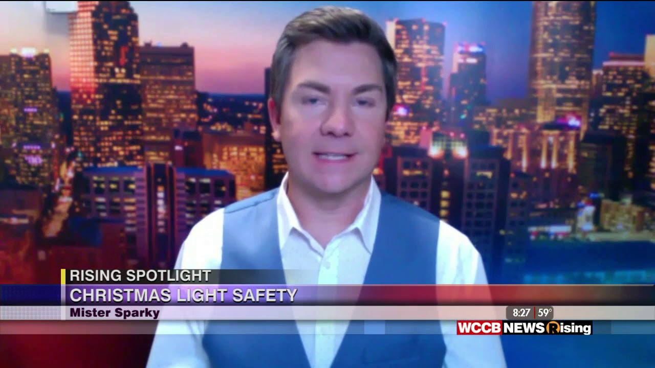 WCCB TV Dec 14th 2020 Christmas Lighting Tips with Rusty Wise - YouTube