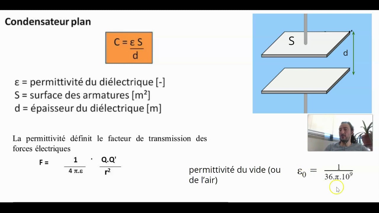 condensateur partie 1 - YouTube