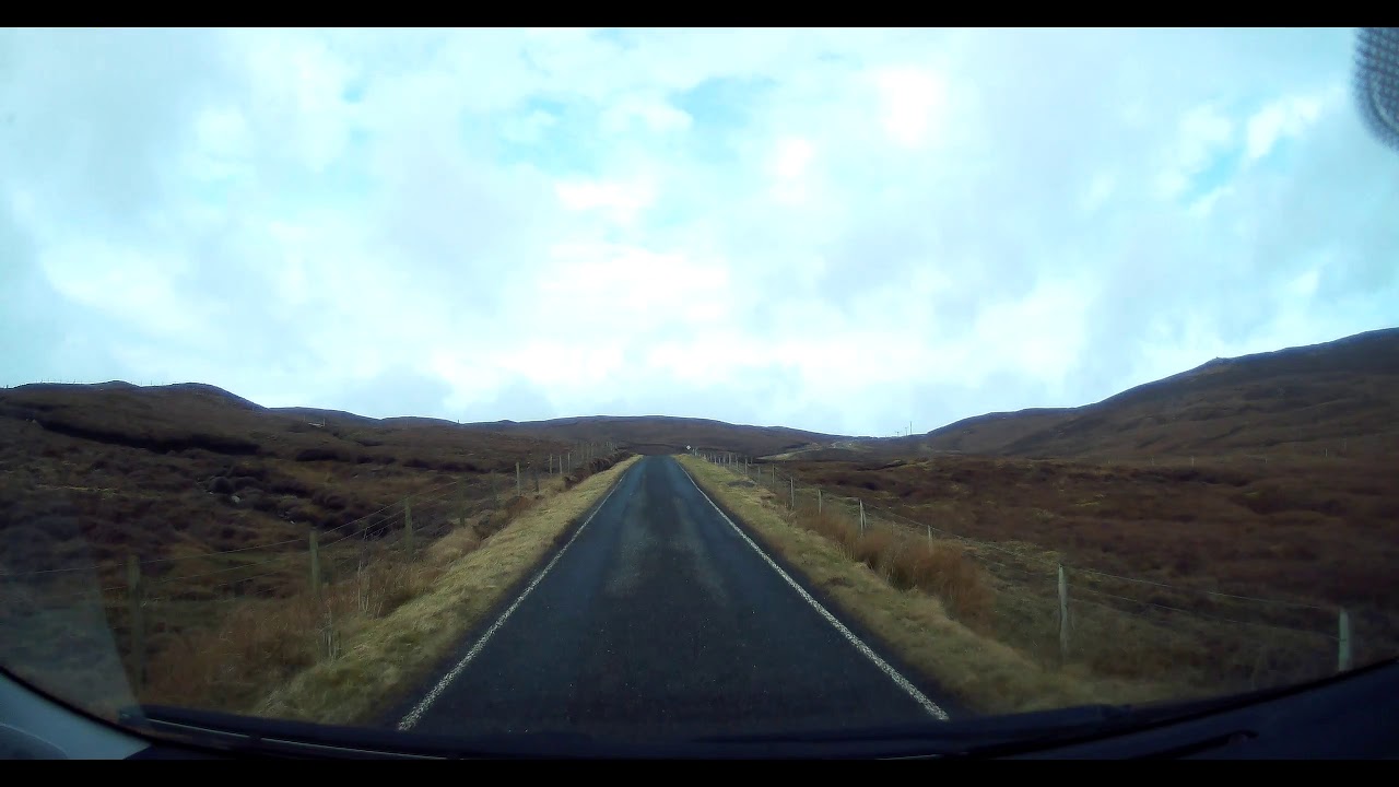 Catfirth to Voe via Nesting and Laxo - Driving in the Shetland Islands ...