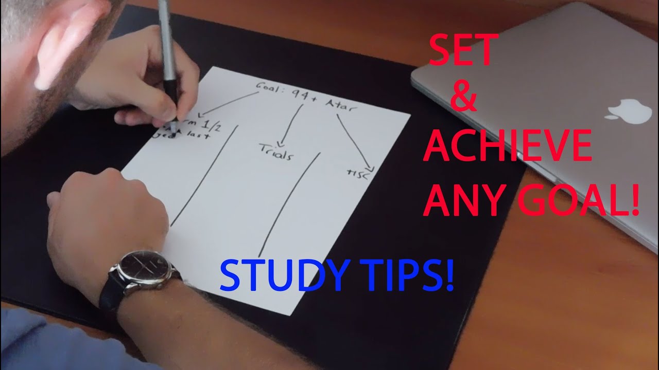 How to Set & Achieve Any Goal! - Study Tips - YouTube