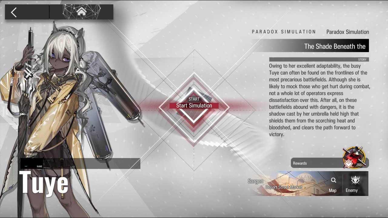 Arknights Paradox Simulation Tuye Guide - YouTube
