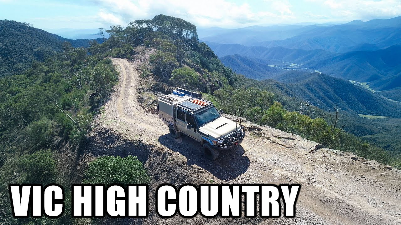 BILLY GOAT Bluff Track with a camper trailer! - YouTube