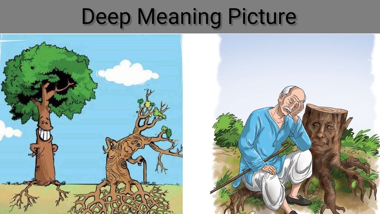 Deep meaning picture🙁one picture million word😟 #youtube #trending # ...