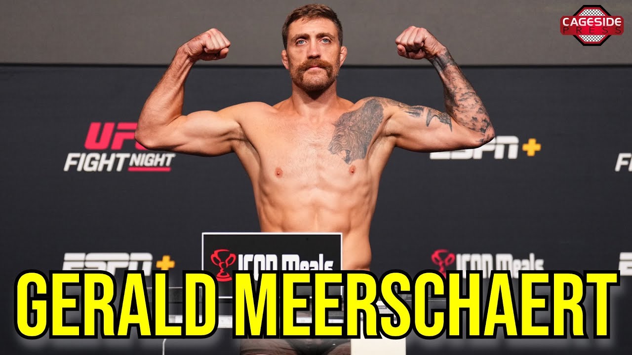 Gerald Meerschaert Looks To Spoil de Ridder's UFC Debut | UFC Vegas 100 ...