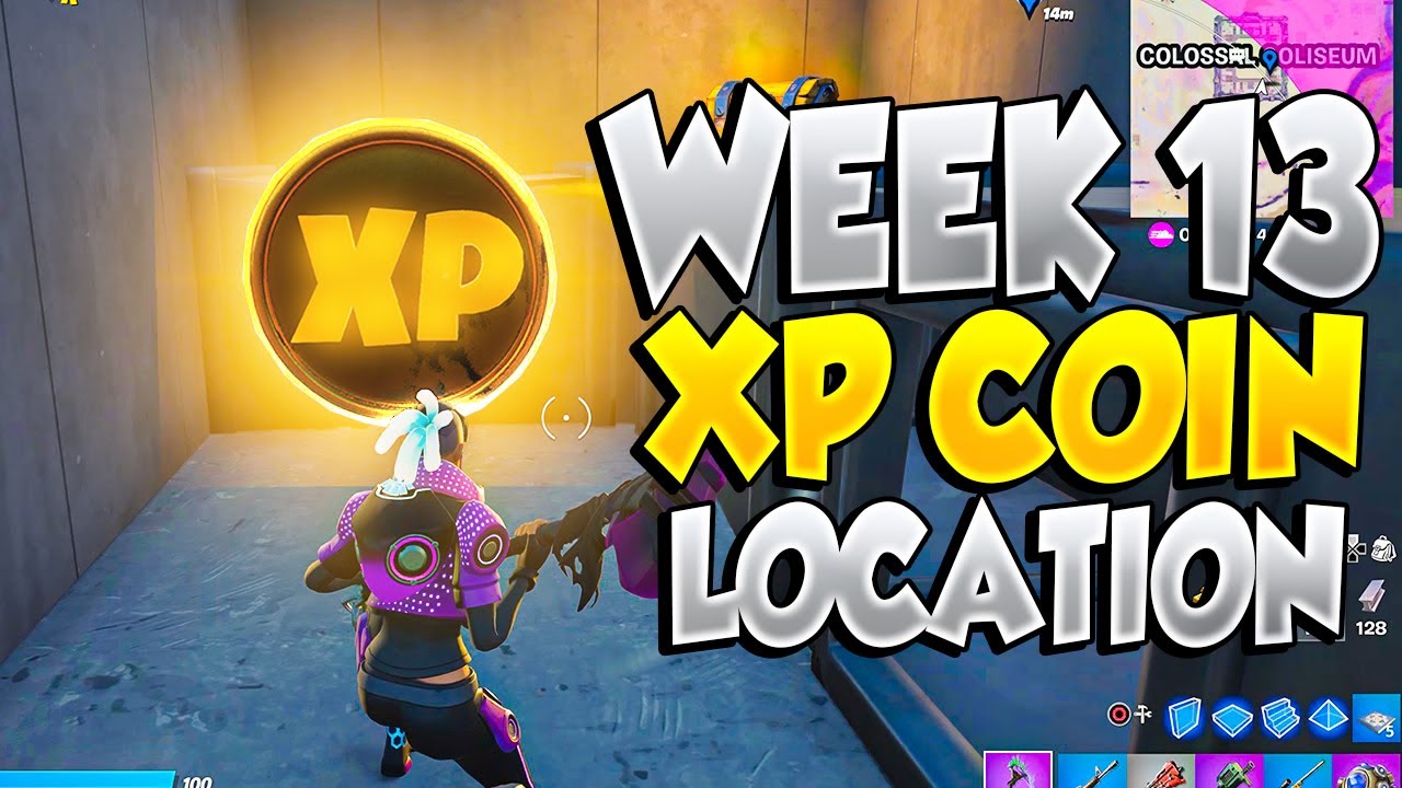 Fortnite Week 13 ALL 10 XP COIN LOCATIONS (Season 5 Week 13 XP Coins ...