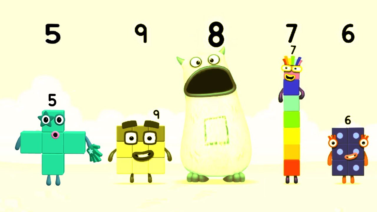 Numberblocks Learning Academy #155 - Numberblocks 5 8 6 9 7 ...