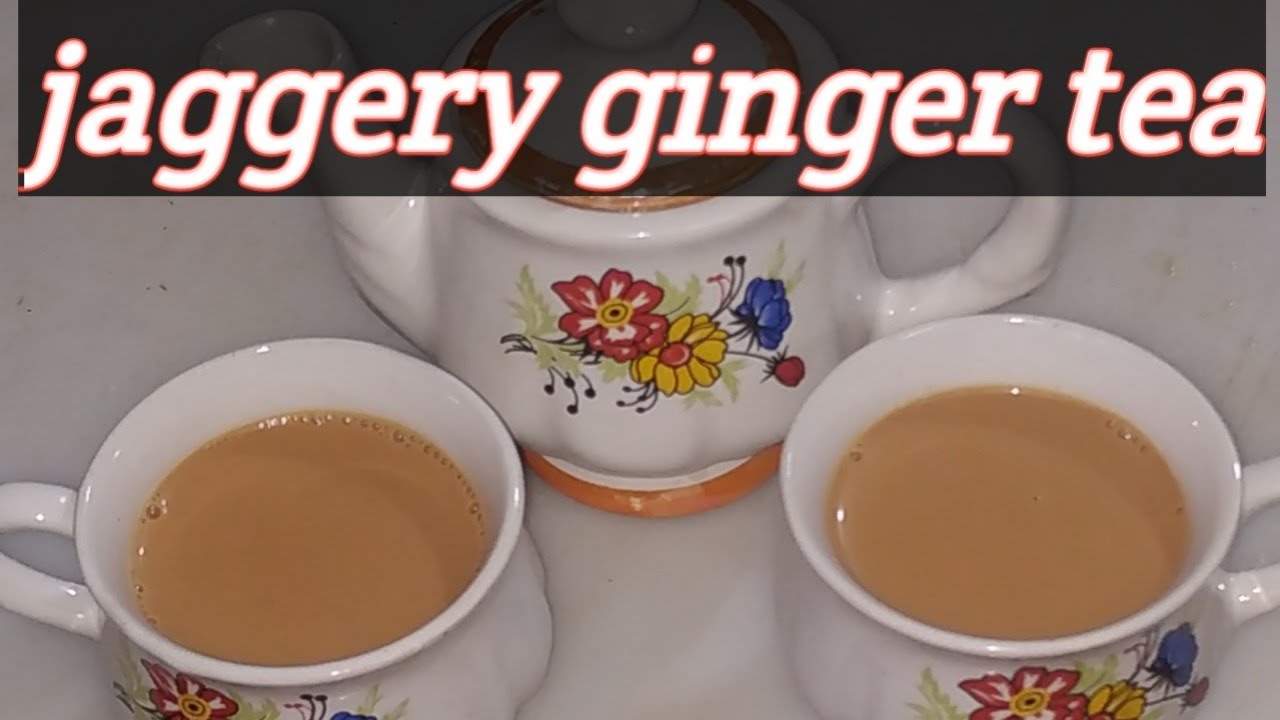 Winter special jaggery ginger tea || ginger bellam tea in telugu ...