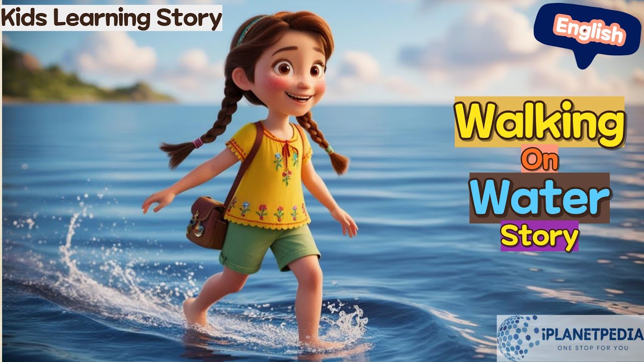 Walking On Water | Moral Story | Learning Story | Bed Time Story in ...