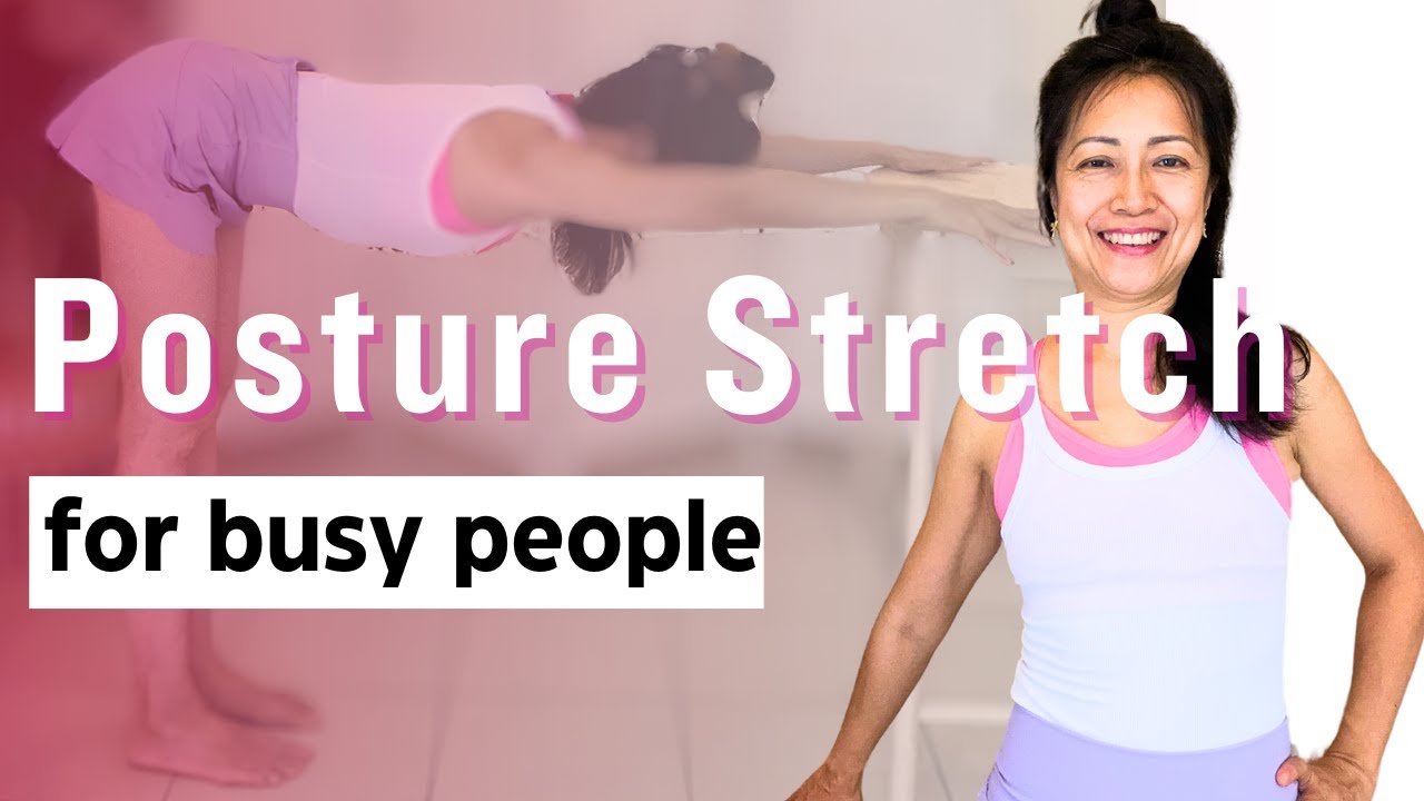 The 5 Mins Elongating Posture Stretch for Busy People: Un-do the ...