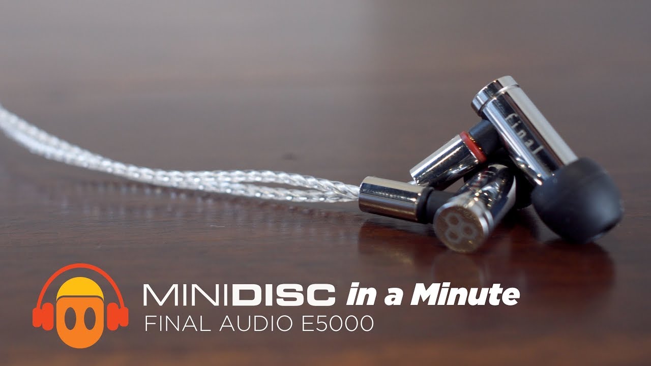 Final Audio E5000 Overview - Minidisc in a Minute - YouTube