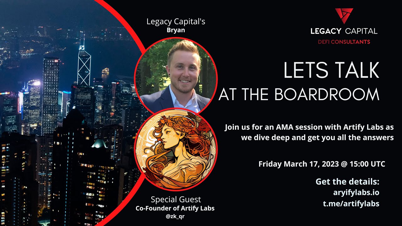 17 March 2023 [LETS TALK at The Boardroom of Legacy Capital] Guest: Artify Labs - YouTube