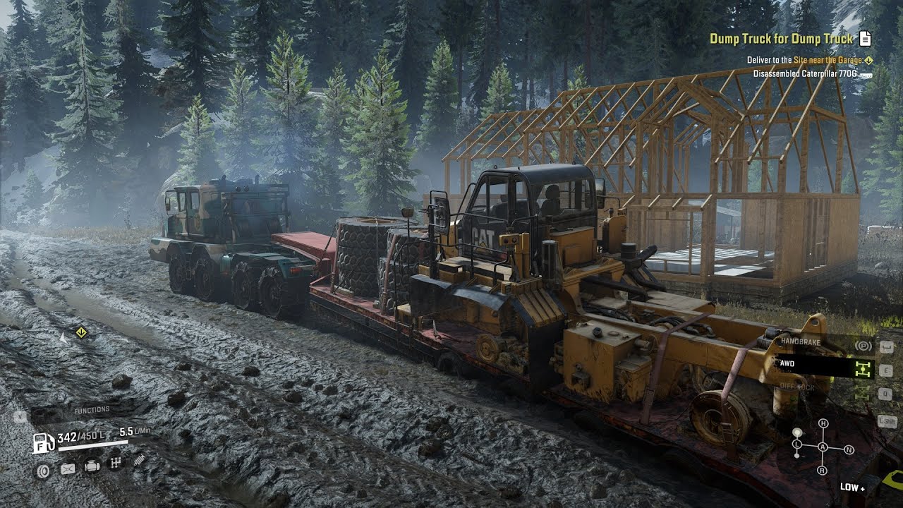 SnowRunner: How To Unlock Caterpillar 770G Task (Dump Truck for Dump ...