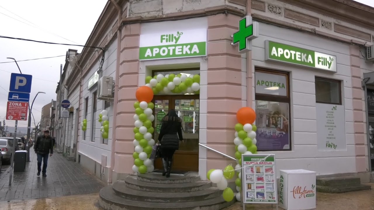 Nova apoteka Filly Farm u centru Smederevske Palanke - YouTube