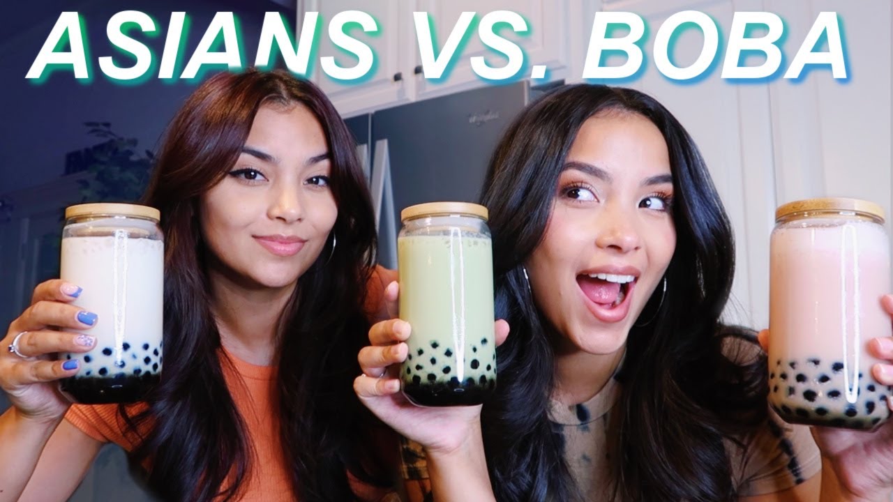 ASIAN'S TRY MAKING BOBA FOR THE FIRST TIME! - YouTube
