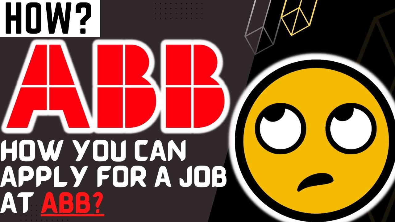 How to apply for jobs in ABB 🔝🔝🔝 JOBS in ABB 🆒🆒 ABB's COMPANY careers🥉🥉 ...