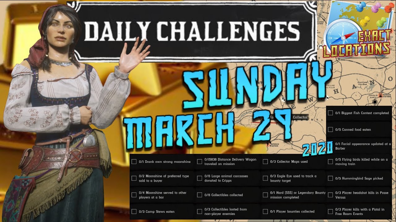 Daily Challenges Madam Nazar Hummingbird Sage Locations Free Roam Event ...