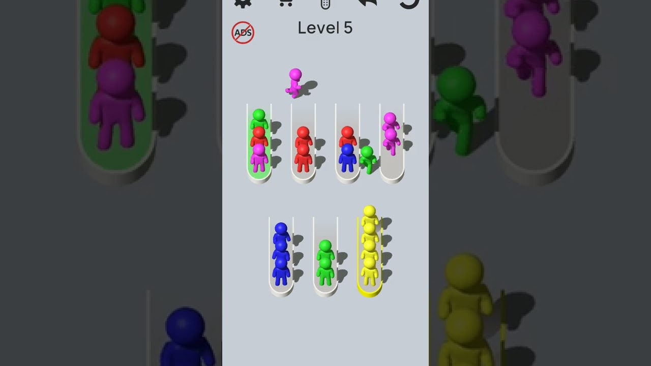 crowd sort #game #online - YouTube