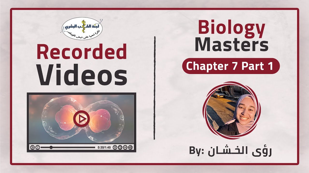 Biology Masters 2023 || Chapter 7 - Part 1: Cell Structures and ...
