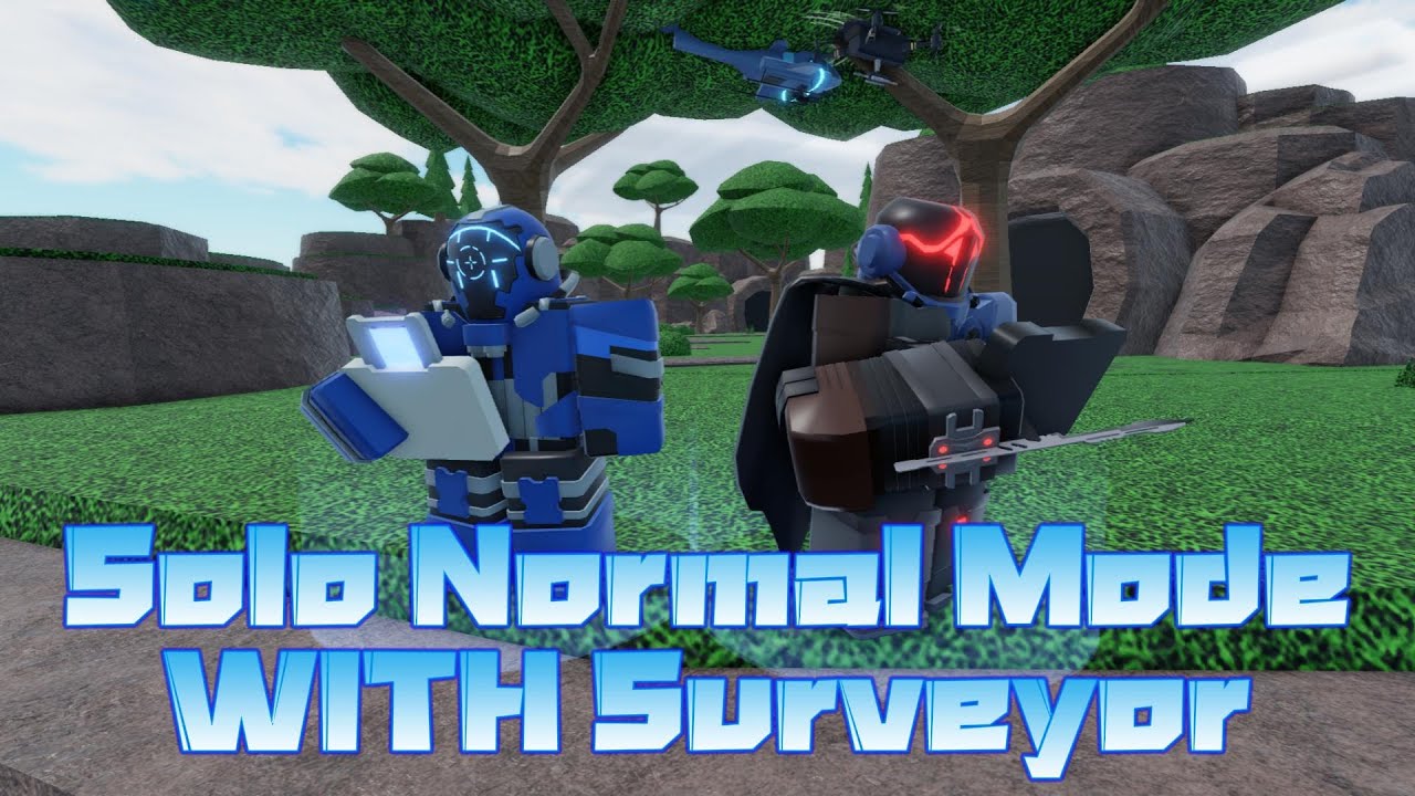 Solo Normal Mode WITH Surveyor｜Roblox Tower Blitz - YouTube