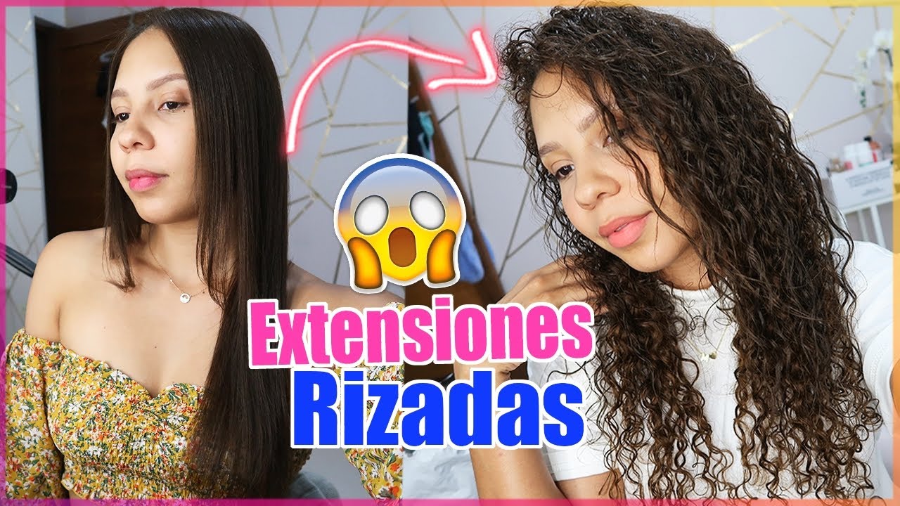 LAS MEJORES EXTENSIONES RIZADAS DE AMAZON😱 ♡│Mirianny - YouTube