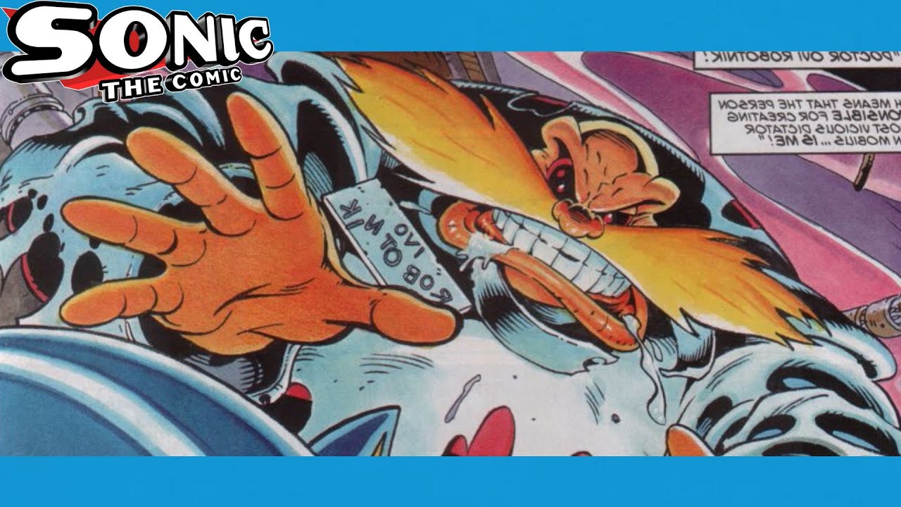 SONIC THE COMIC: A Origem do Robotnik! Tradução BR, Edição 71 - Saga ...