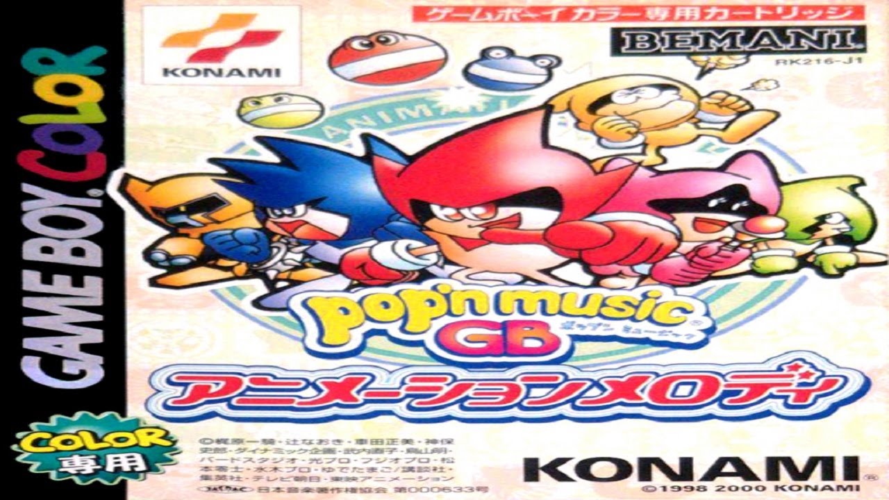 Pop'n Music GB: Animation Melody Longplay [GBC] [No-Com] - YouTube