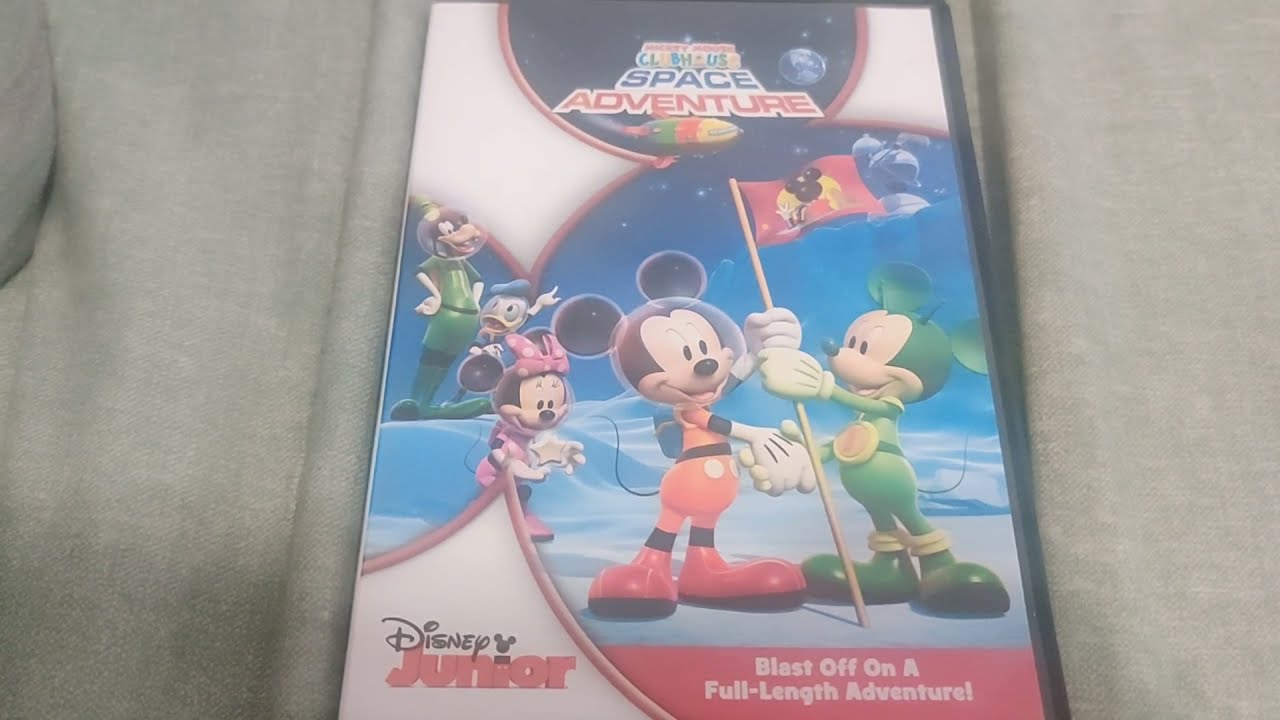 MICKEY MOUSE CLUBHOUSE SPACE ADVENTURE DVD Overview! - YouTube