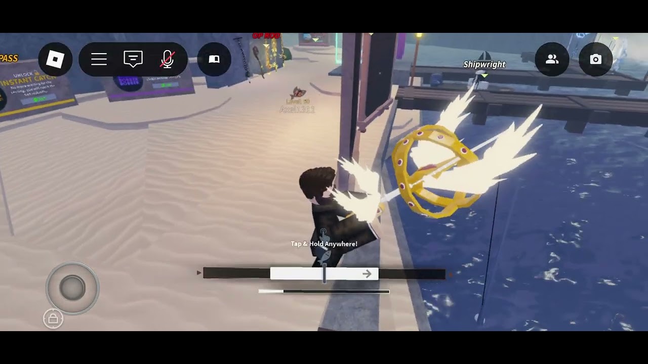 playing fisch but modded and getting crazy dev rods (roblox) - YouTube