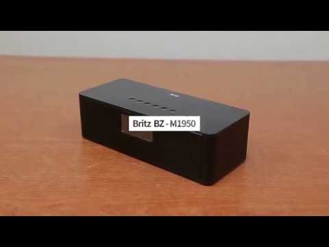 Britz BZ-M1950 Bluetooth Speaker Preview - YouTube